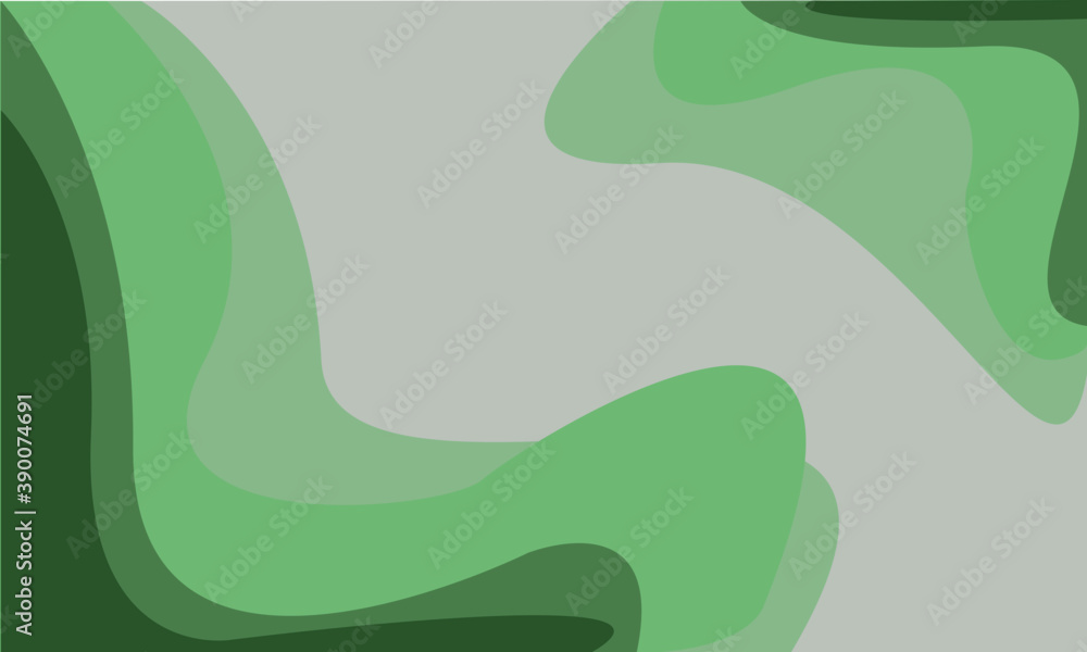 Fondo Formas Verdes Stock Vector | Adobe Stock