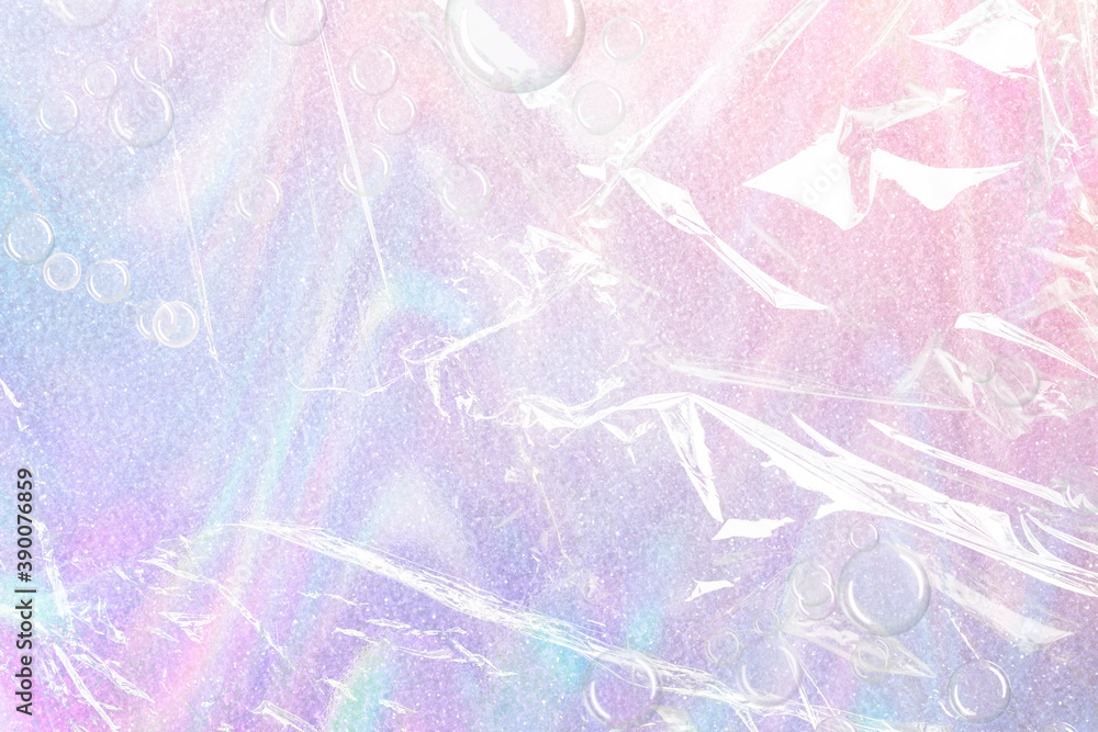 Holographic background plastic surface texture gradient Stock Photo ...