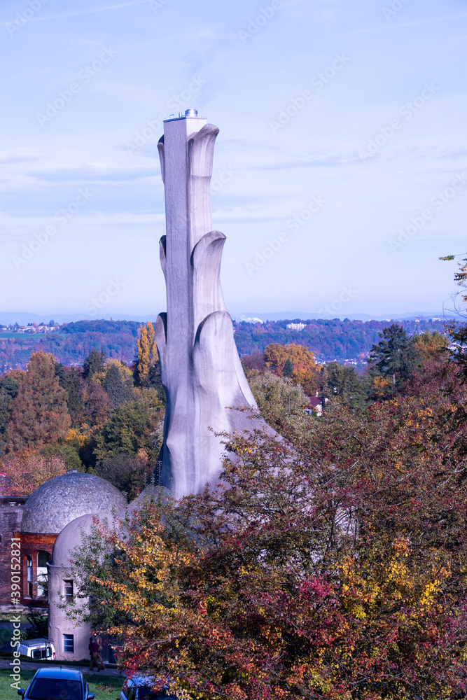 DORNACH, SWITZERLAND -25 October 2020. The Goetheanum is the world ...