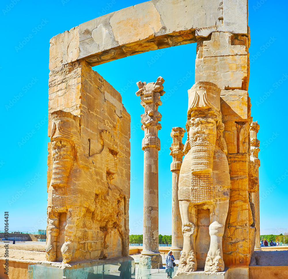Architecture of Persepolis, Iran Stock Photo | Adobe Stock