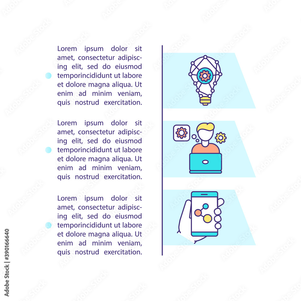 Building mobile app concept icon with text. Full-cycle development ...
