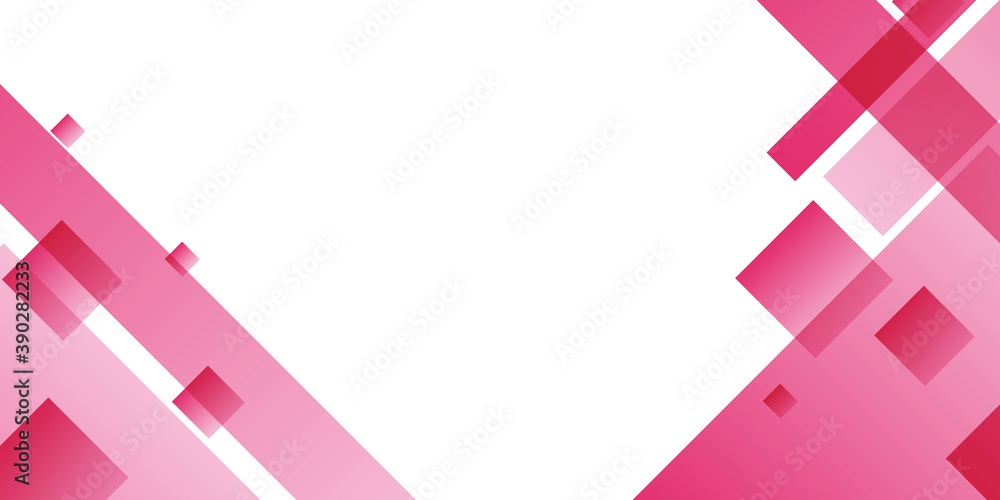 Red white abstract geometric presentation background with rectangle and ...