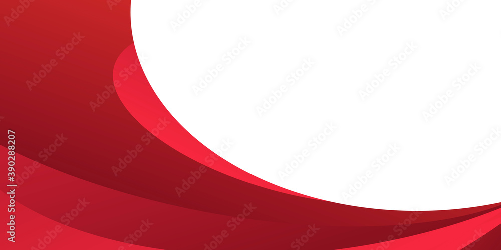 Red abstract wavy presentation background. Vector illustration design ...