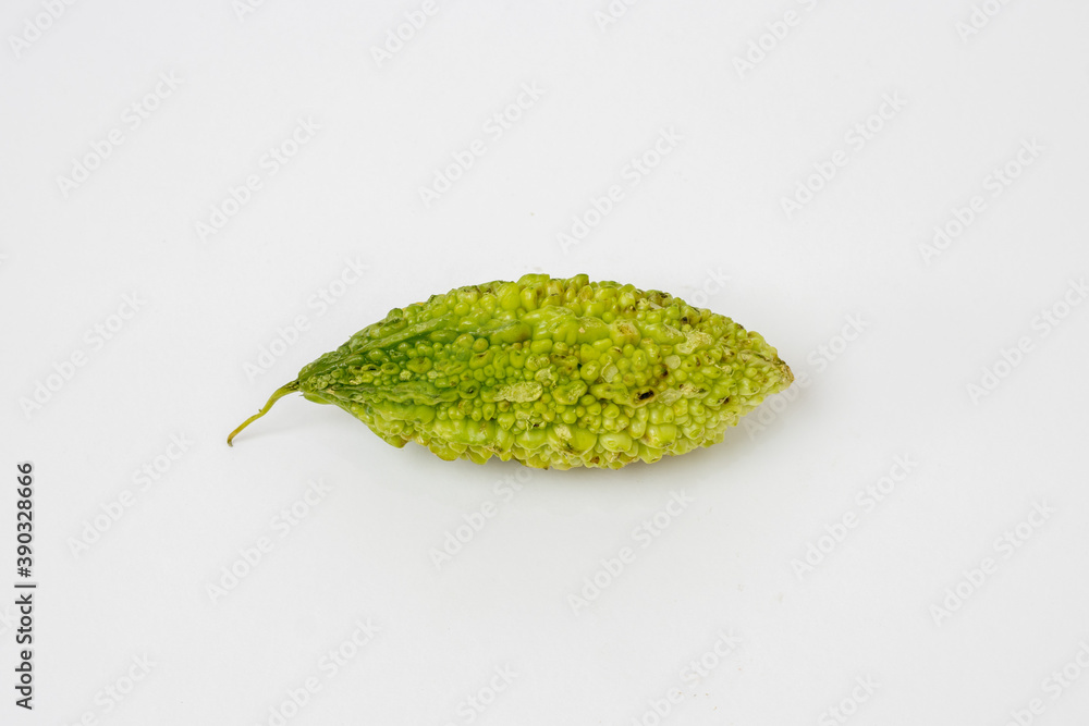 Rotten bitter melon isolated on white background Stock Photo | Adobe Stock
