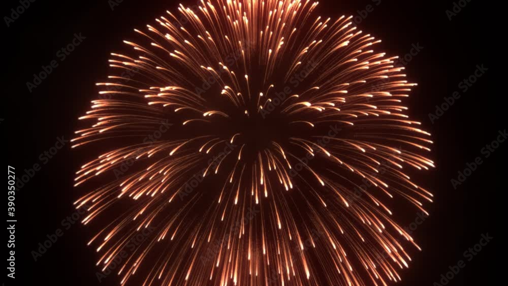 fireworks, abstract 3D realistic fireworks animation with colorful ...