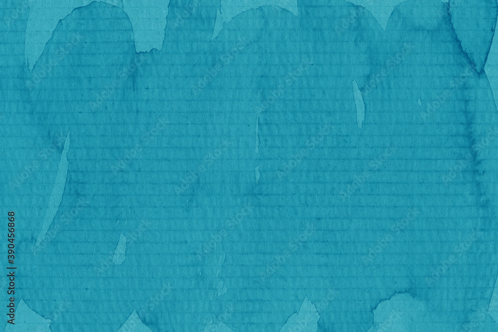 A blue vintage rough sheet of carton. Recycled environmentally friendly ...