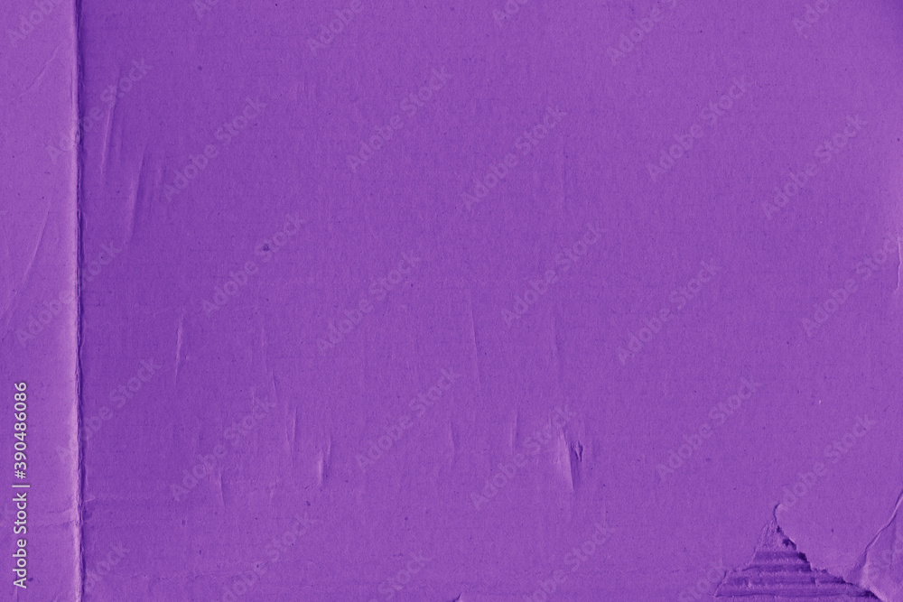 A violet vintage rough sheet of carton. Recycled environmentally ...