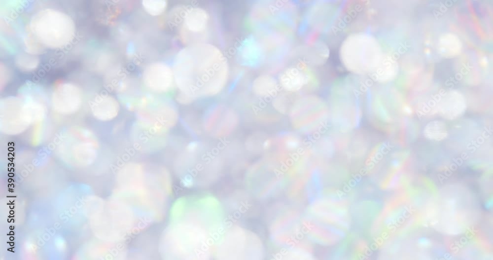 Luxurious soft white background with glittering floating particles and ...