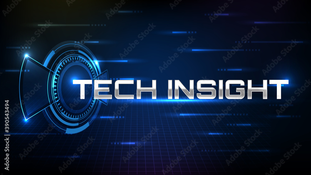 abstract background of blue futuristic technology metal text Technology ...