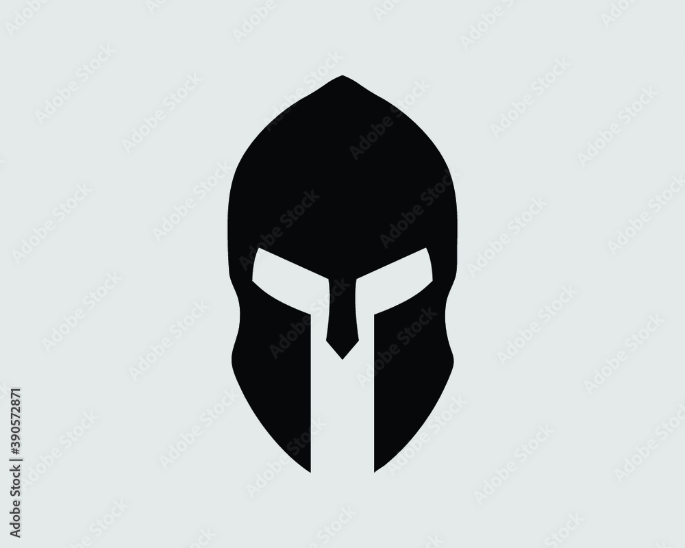 Spartan Sign Symbol Icon Vector Illustration, Spartan Cross Logo ...