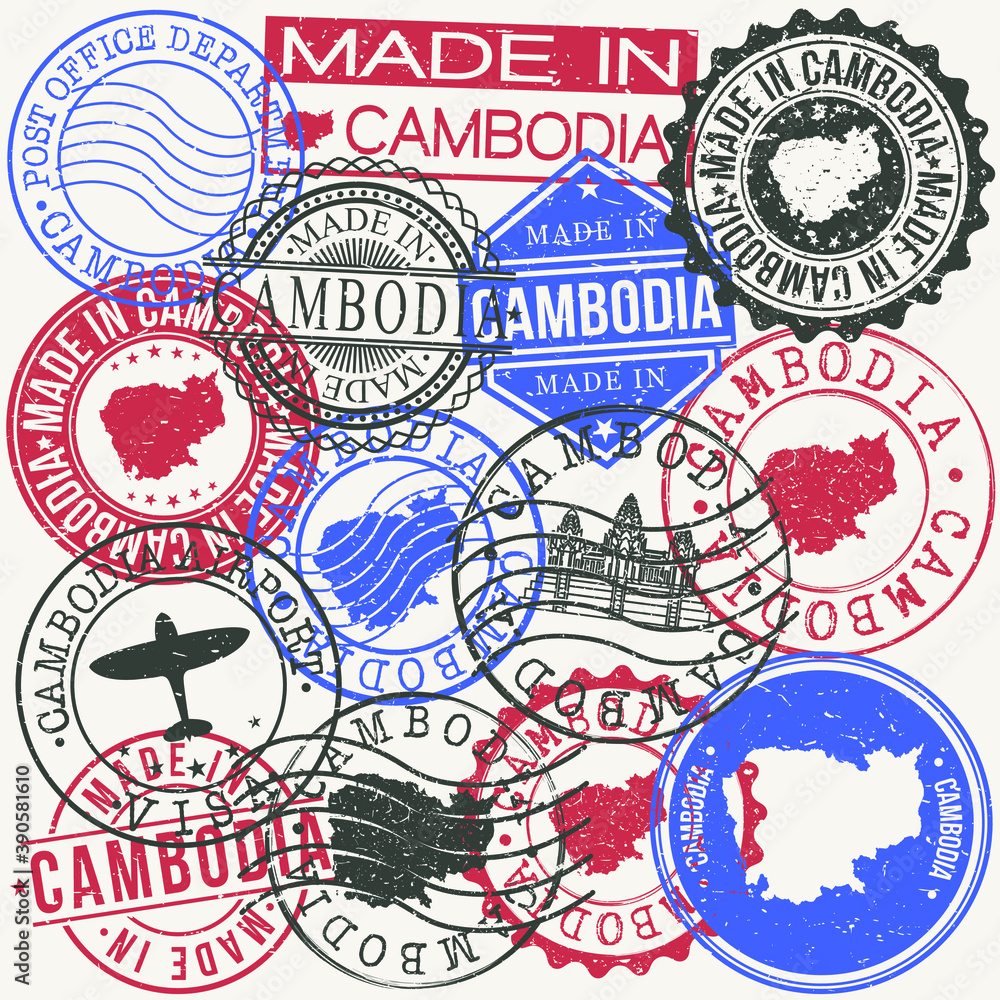Cambodia Passport Stamp