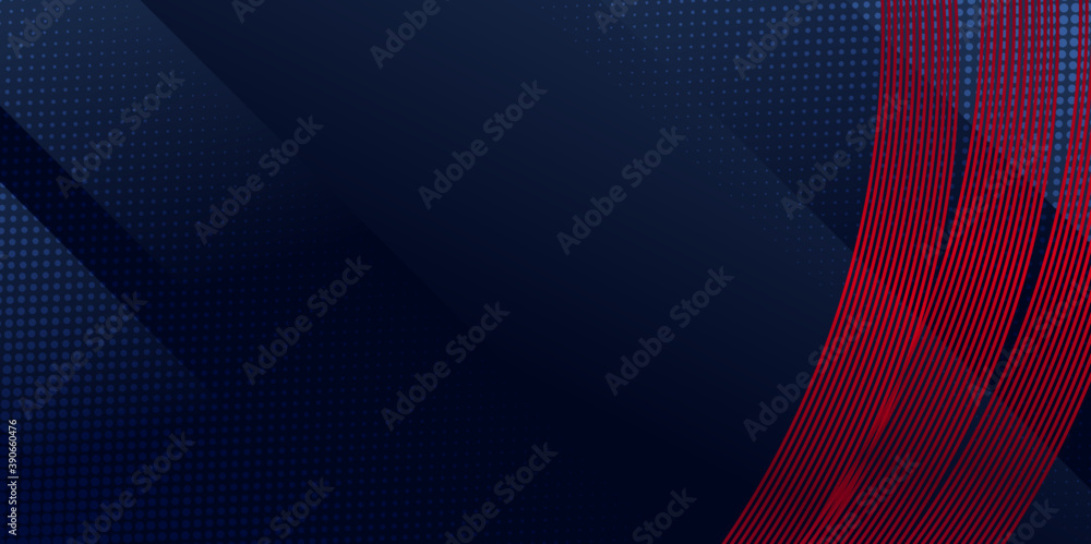 Modern red blue abstract background with stylish line square suit for ...