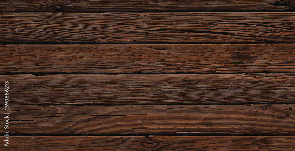 Rough splintered neutral reclaimed wood surface with aged boards lined ...