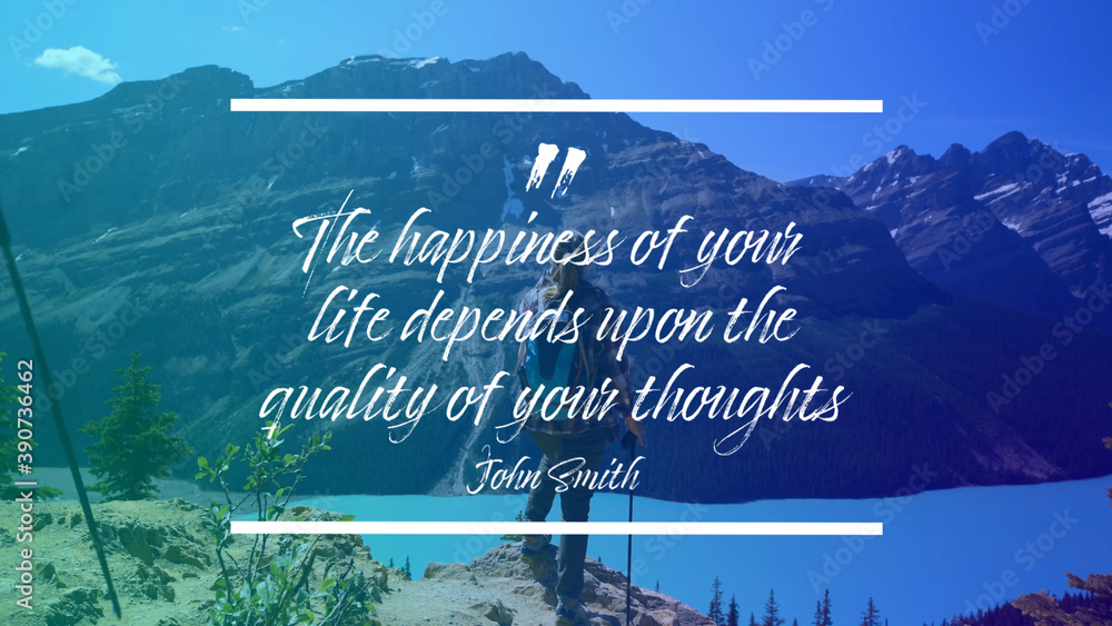 Elegant Minimal Quote Overlay Stock Template | Adobe Stock