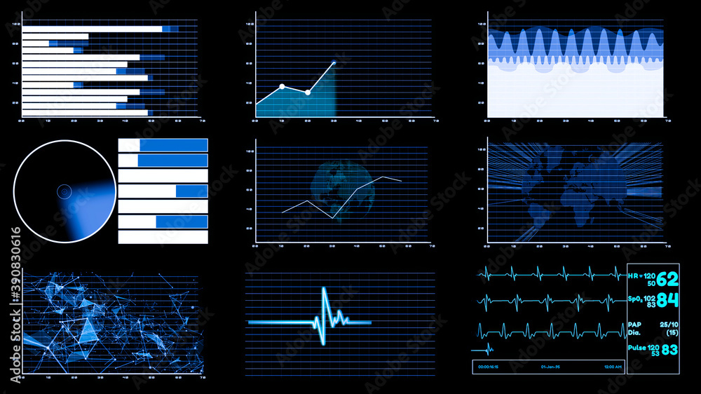 Futuristic user interface dashboard for big data analytic in ...