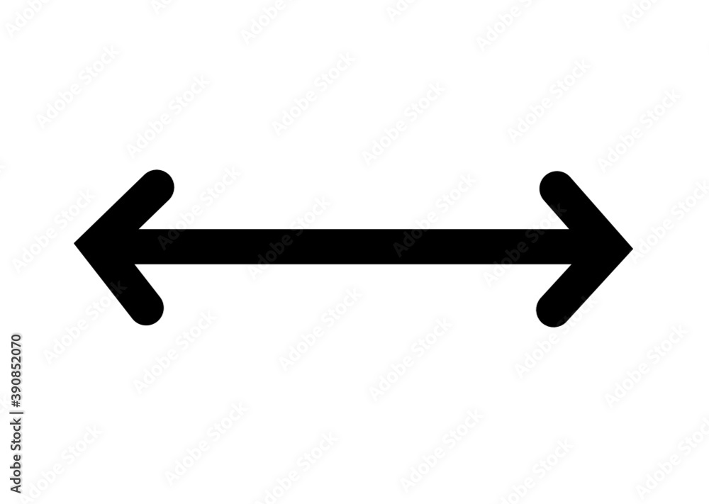 Double arrow icon,vector illustration. Flat design style. vector double ...