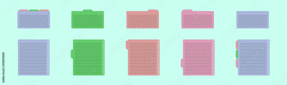 Vintage recipe card. cartoon icon design template with various models ...