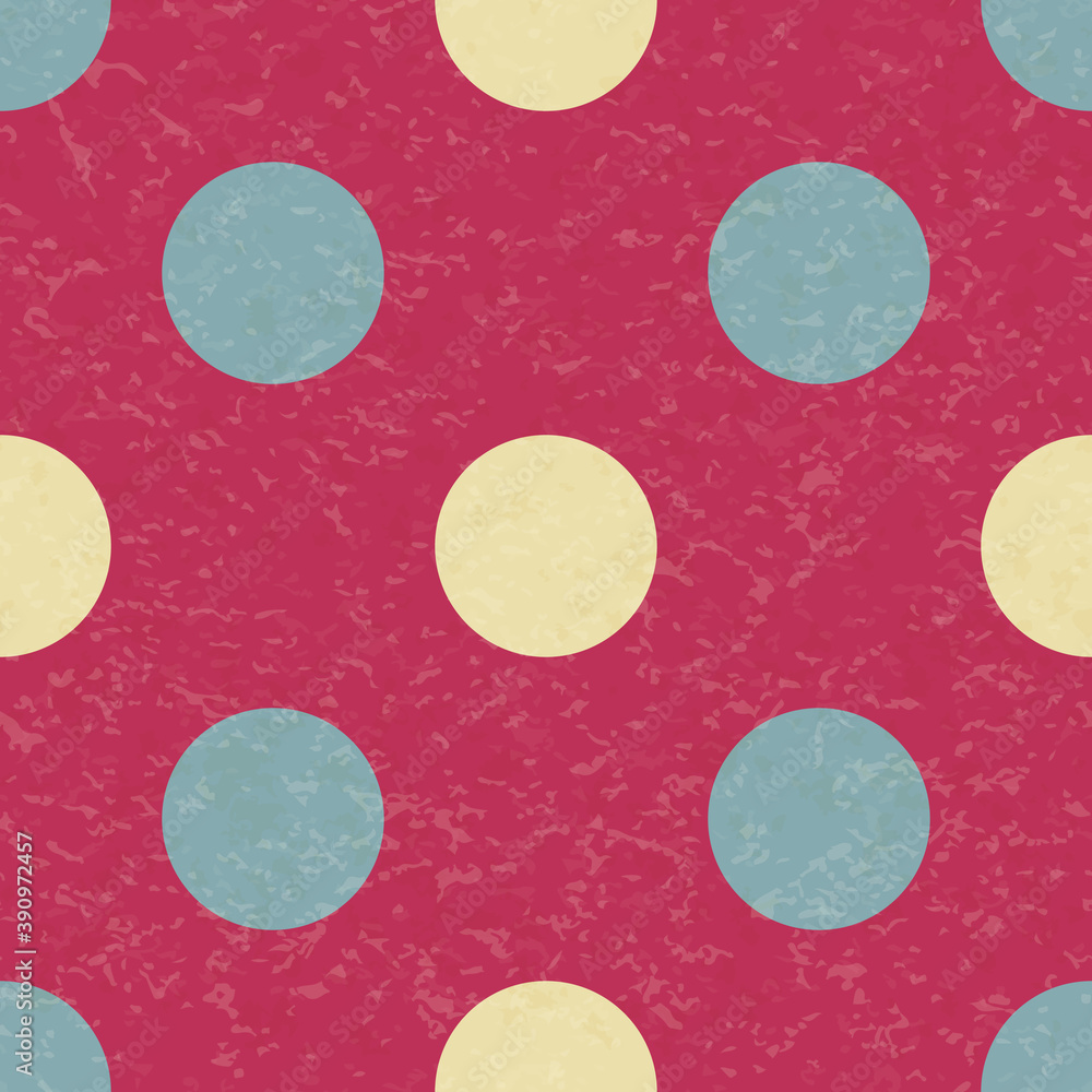 Vintage Polka Dot Background