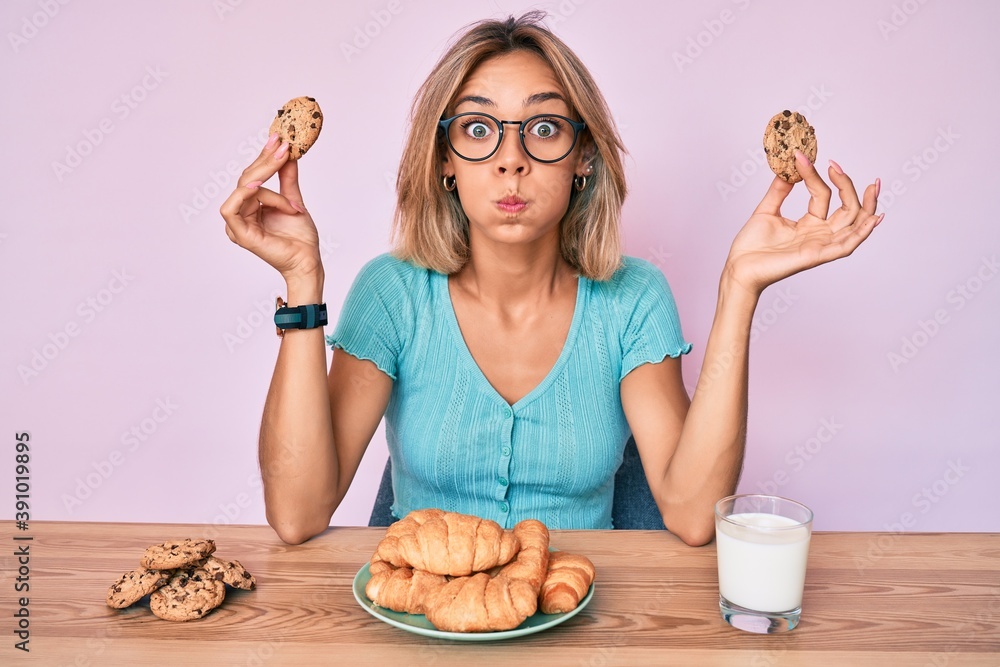 Eating Breakfast Funny