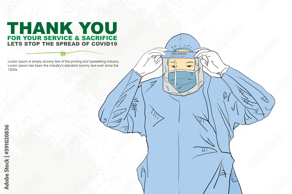 Appreciation for Health Care workers and frontliners due to their ...