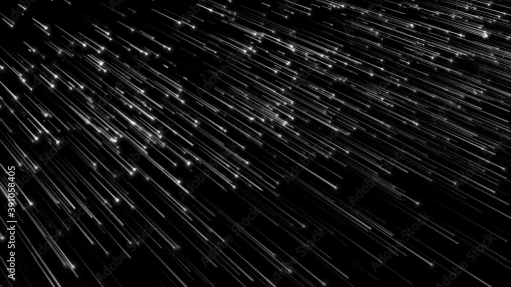 Abstract Black And White Particles Background. 4K Particles Background ...
