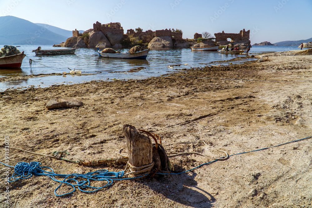 Bafa lake is a peaceful place, ringed by traditional villages such as ...