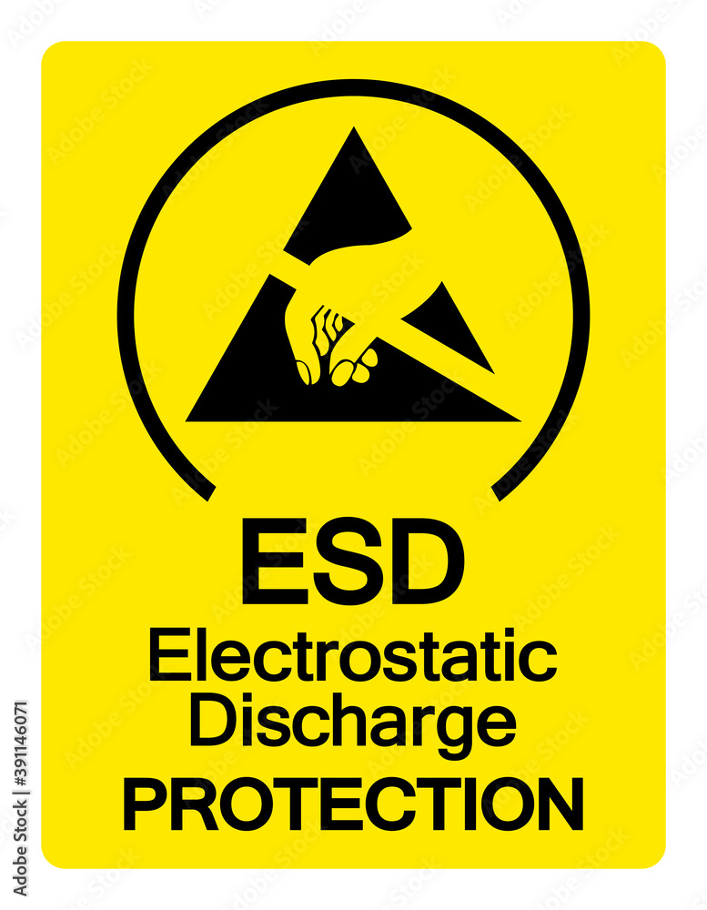 Caution Contents Subject To Damage By Static Electricity Symbol Sign ... Caution Contents Subject To Damage By Static Electricity Symbol Sign ...