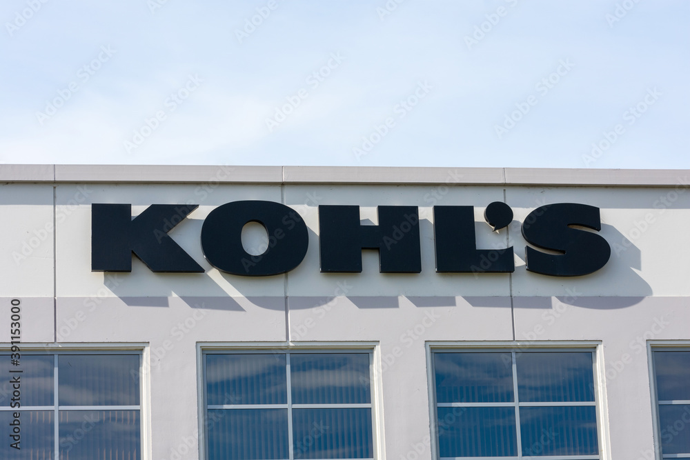 Kohl's logo at Kohl's Digital Center in Silicon Valley . Kohl's is an ...