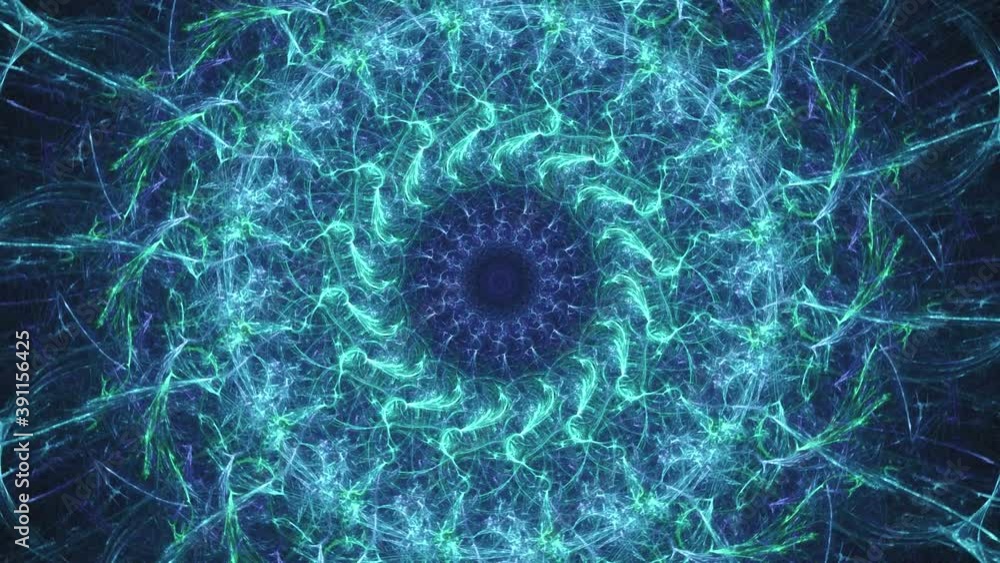 Portal to another spiritual dimension, never ending looping 3d ...