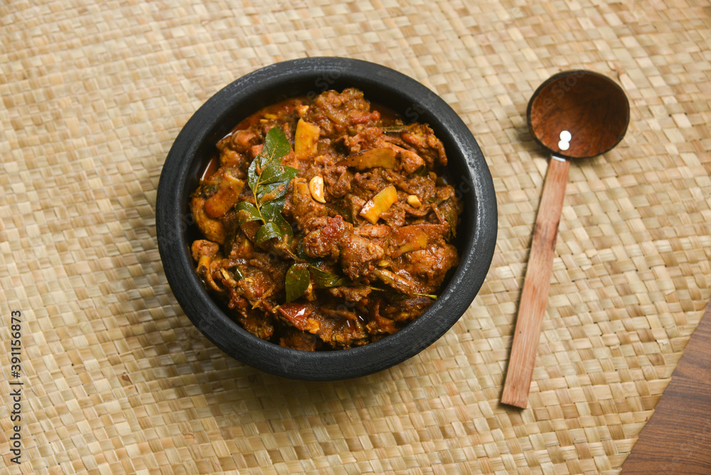 Kerala food nadan spicy chicken curry also a popular Sri Lankan food ...