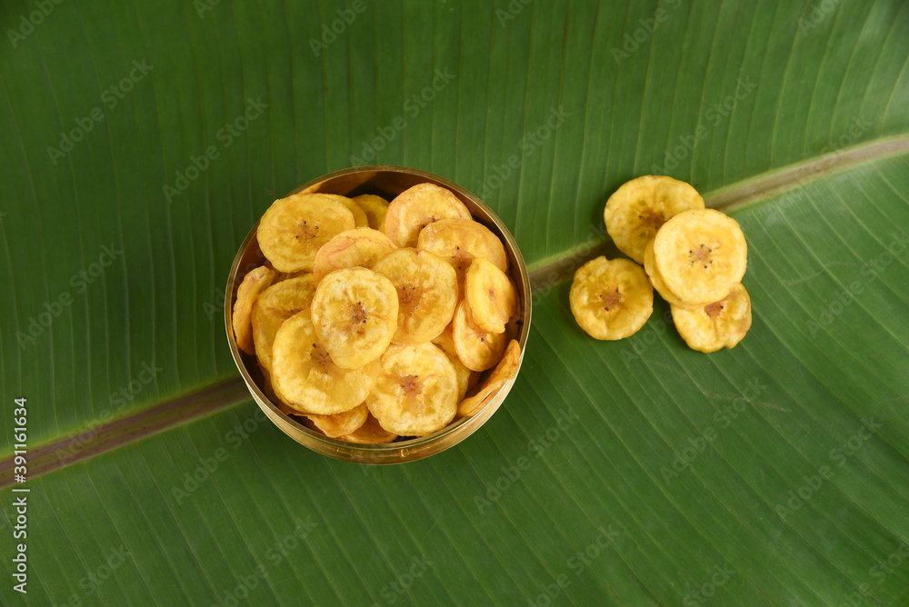 Kerala banana chips deep fried in coconut oil Kerala food for Onam ...
