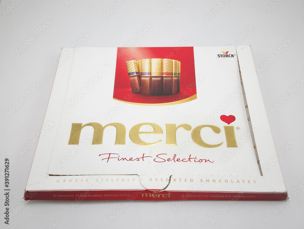 Merci finest selection assorted chocolates in Manila, Philippines Stock ...