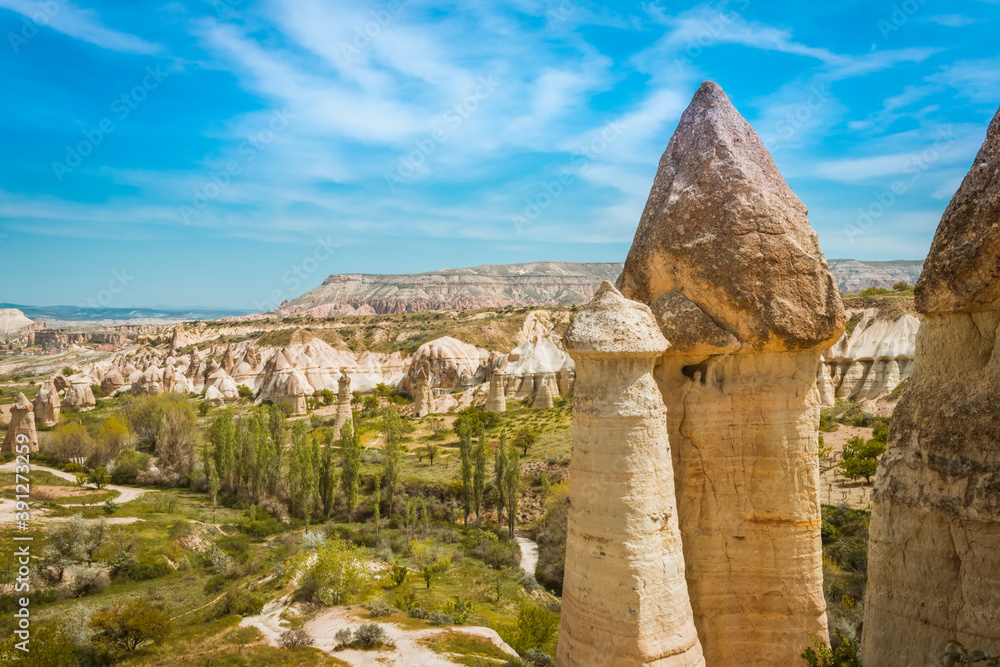 Goreme National Park and the Rock Sites of Cappadocia, volcanic ...