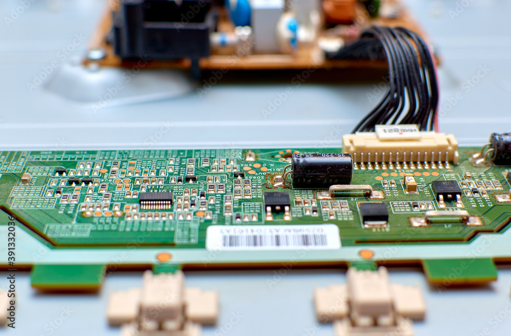LCD TV circuit boards Disassembly and repair of modern LCD TV. Repair ...