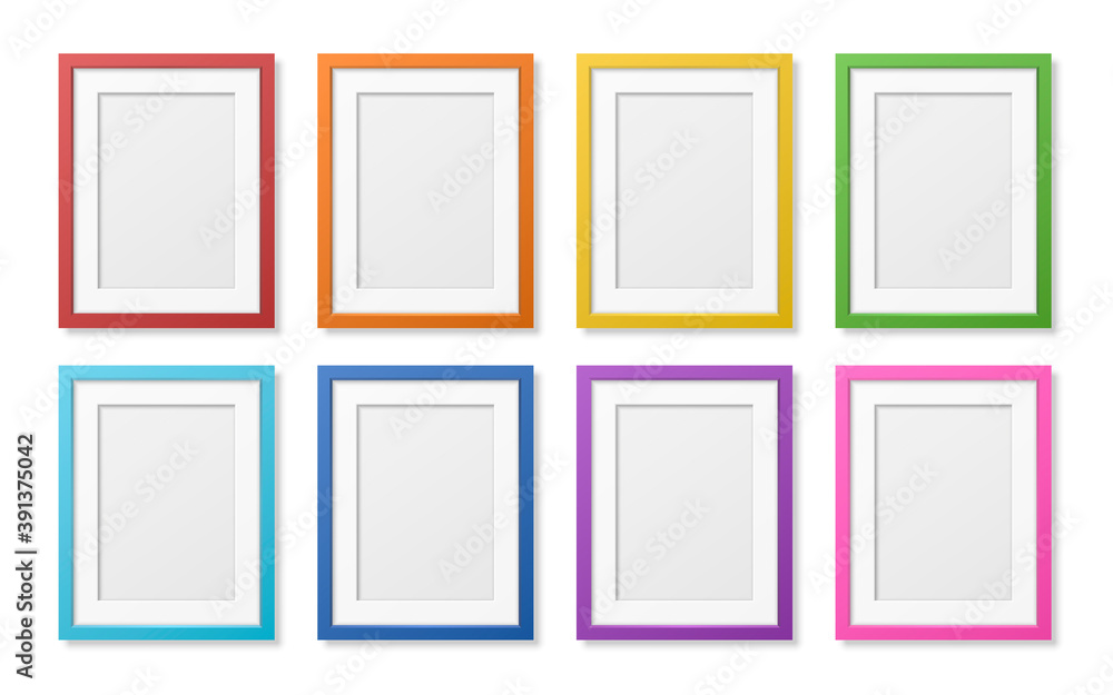 Vector 3D Reaistic Wooden or Plastic Simple Modern Minimalistic A4 ...