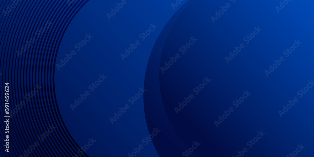 Blue abstract background. Blue tech background. Blue 3D background ...