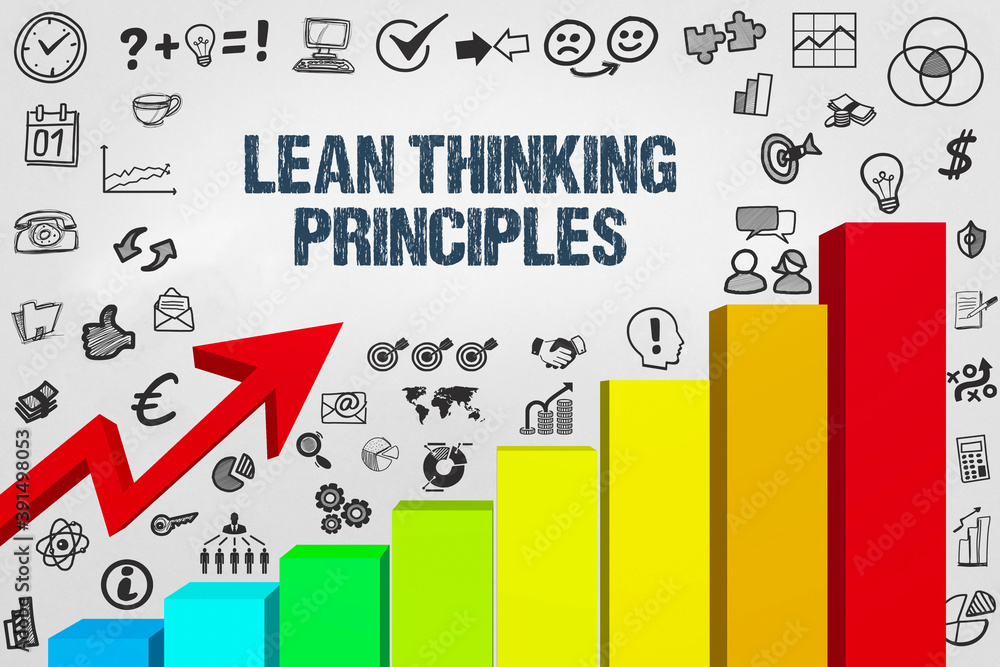 Lean Thinking Principles Stock Photo | Adobe Stock