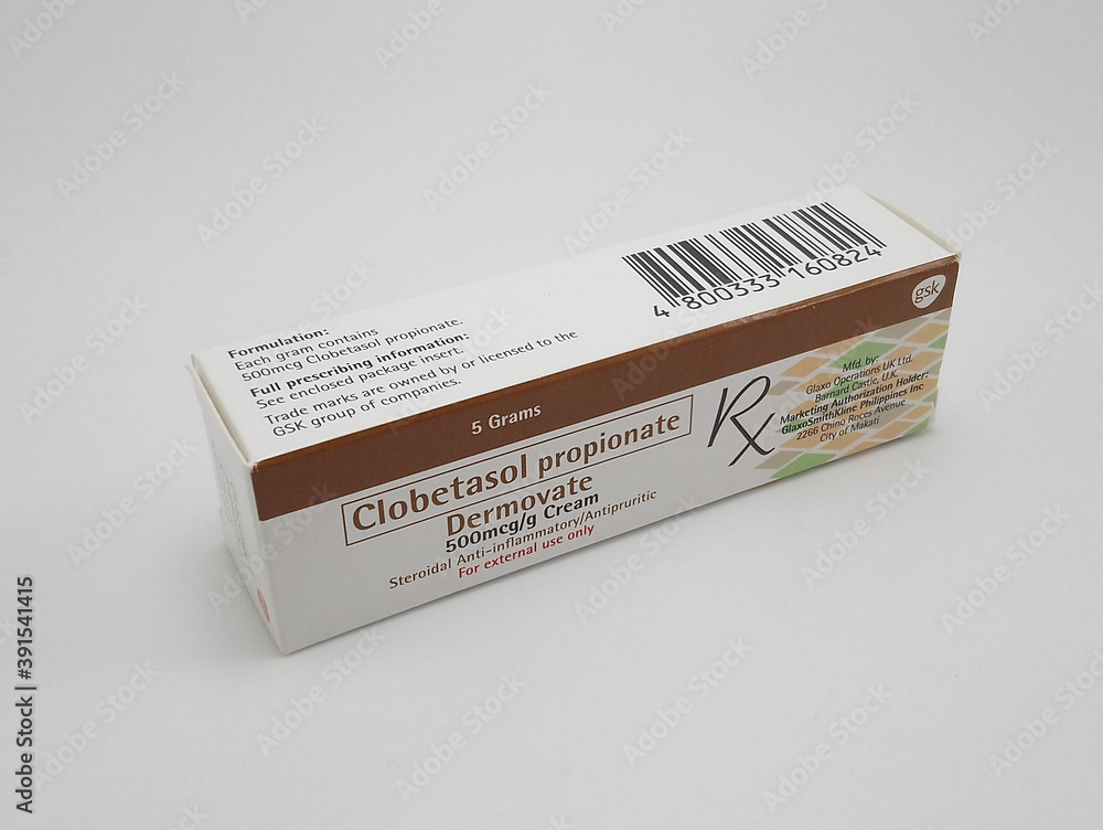 Clobetasol propiorate dermovate cream steroidal anti inflammatory ...