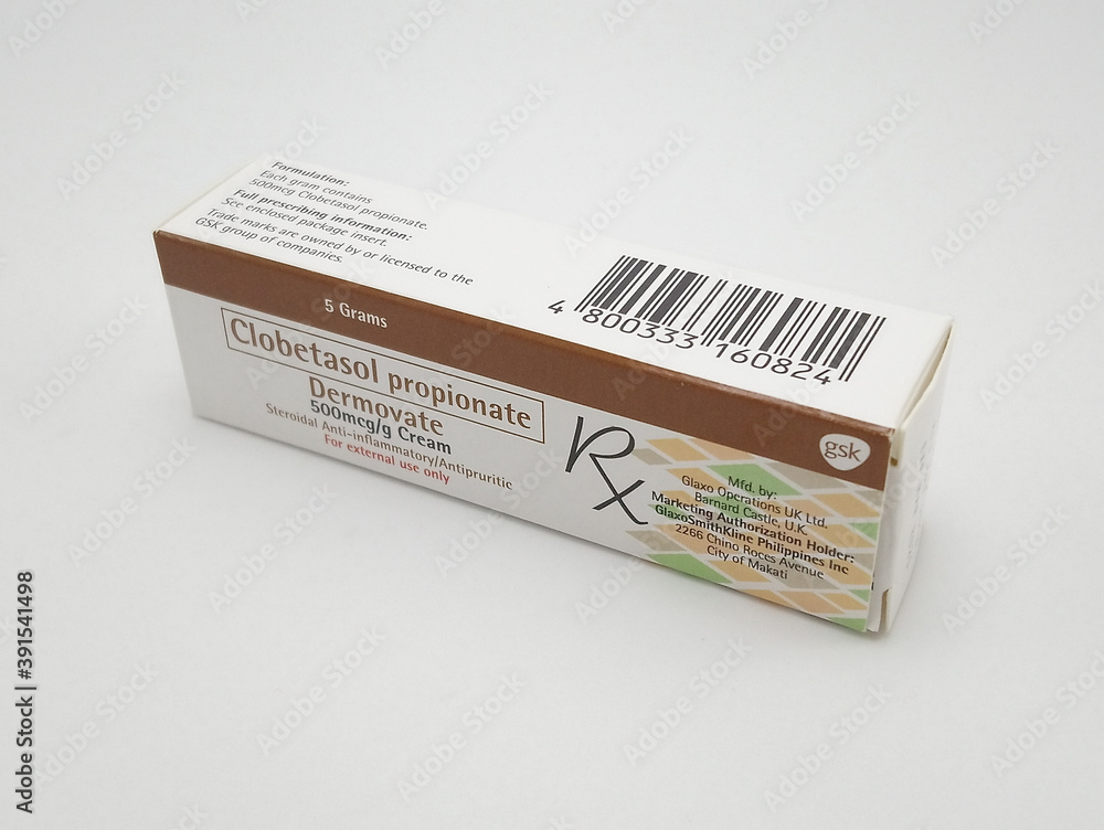 Clobetasol propiorate dermovate cream steroidal anti inflammatory ...