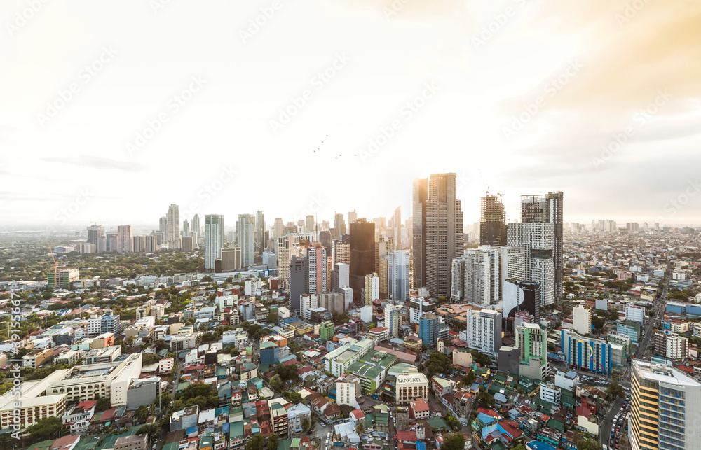 Makati, Metro Manila, Philippines - The Makati skyline as seen from ...