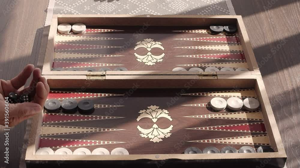 Backgammon is a video that exhibits footage of the traditional Turkish ...