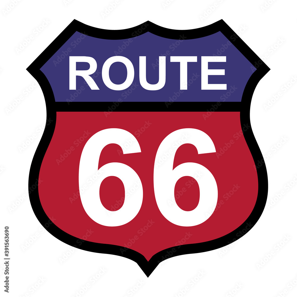 Route 66 classic icon, travel usa history highway, america road trip ...