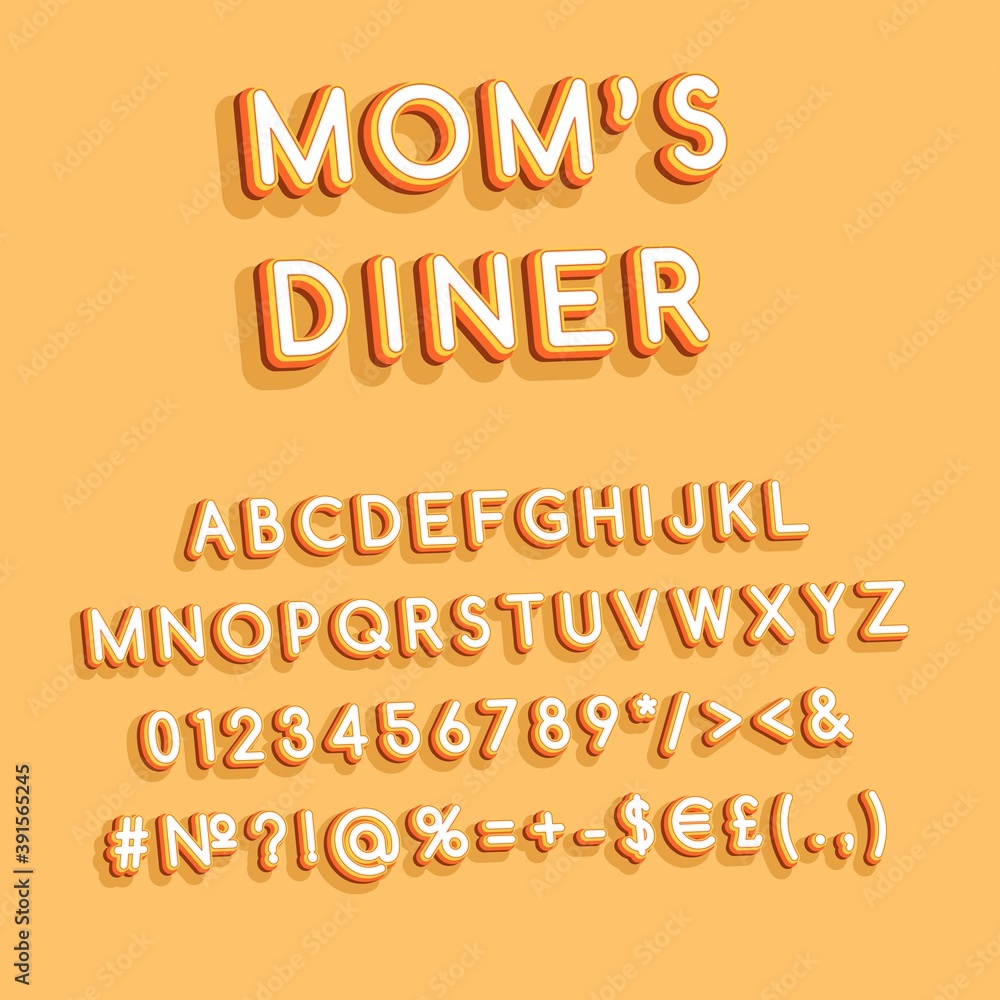 50s Diner Font