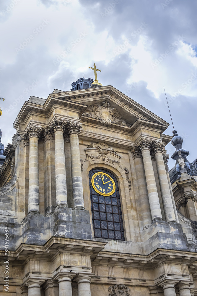 Roman Catholic parish church of Notre-Dame in Versailles. Church built ...
