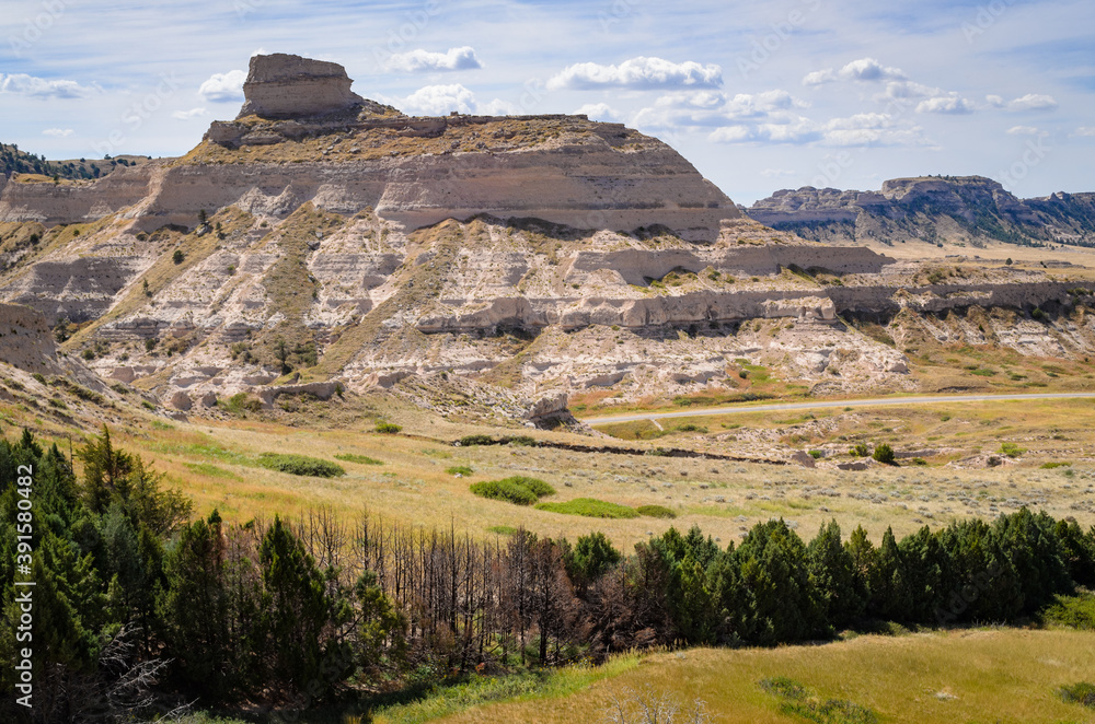 Scotts Bluff National Monument Stock Photo | Adobe Stock