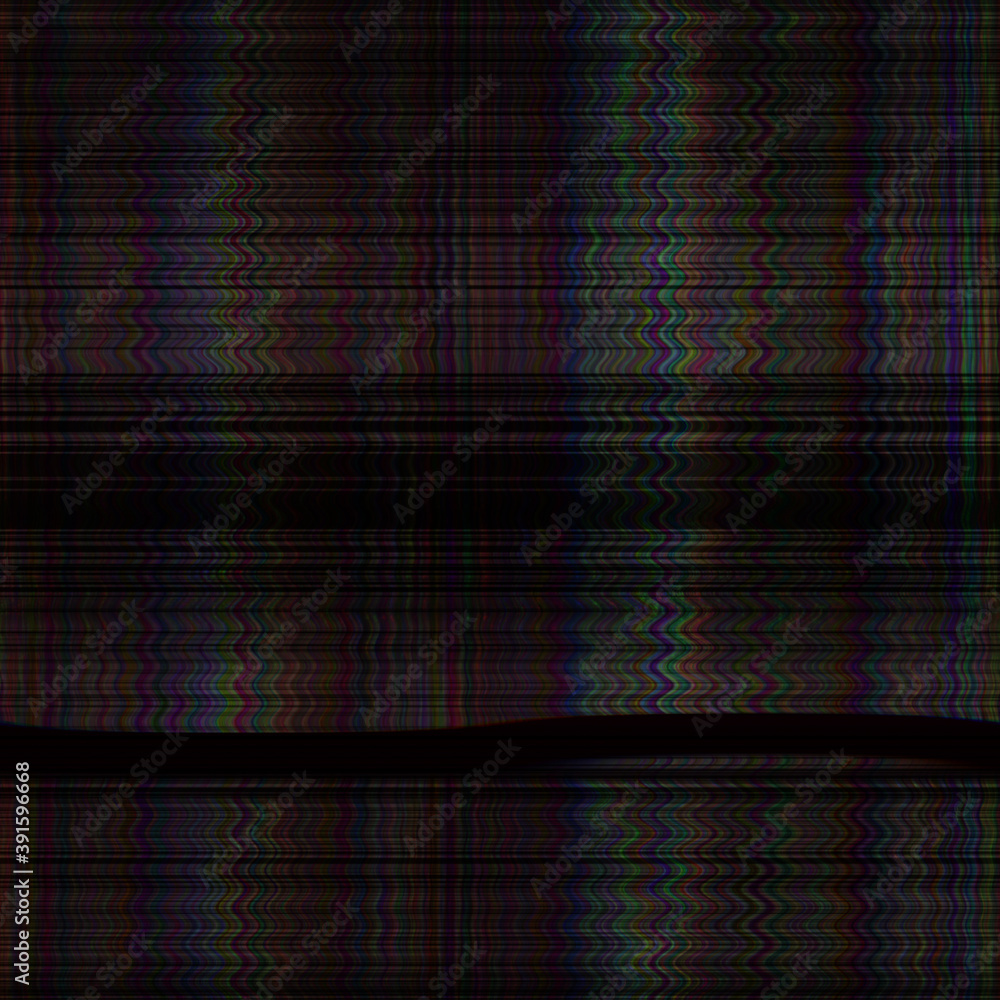 Seamless techno glitch RGB monitor noise. High quality illustration ...
