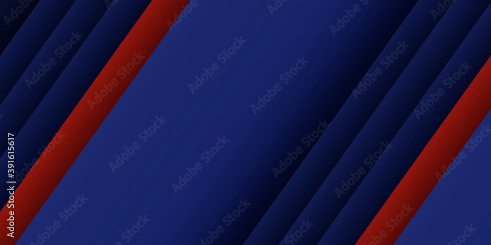 Blue red abstract business presentation background Stock Vector | Adobe ...