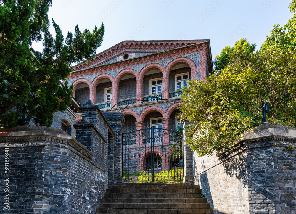Zhenjiang, China - October 30, 2020: Site of former British Consulate ...