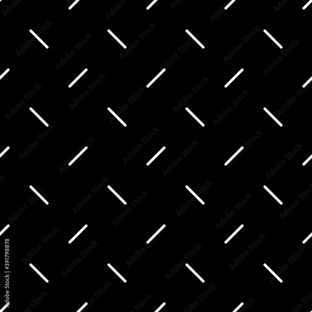 Diagonal strokes seamless pattern. Dashes print. Lines ornament. Linear ...