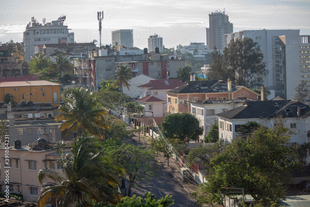 africa, african, mozambique, maputo, aerial, architecture, beautiful ...
